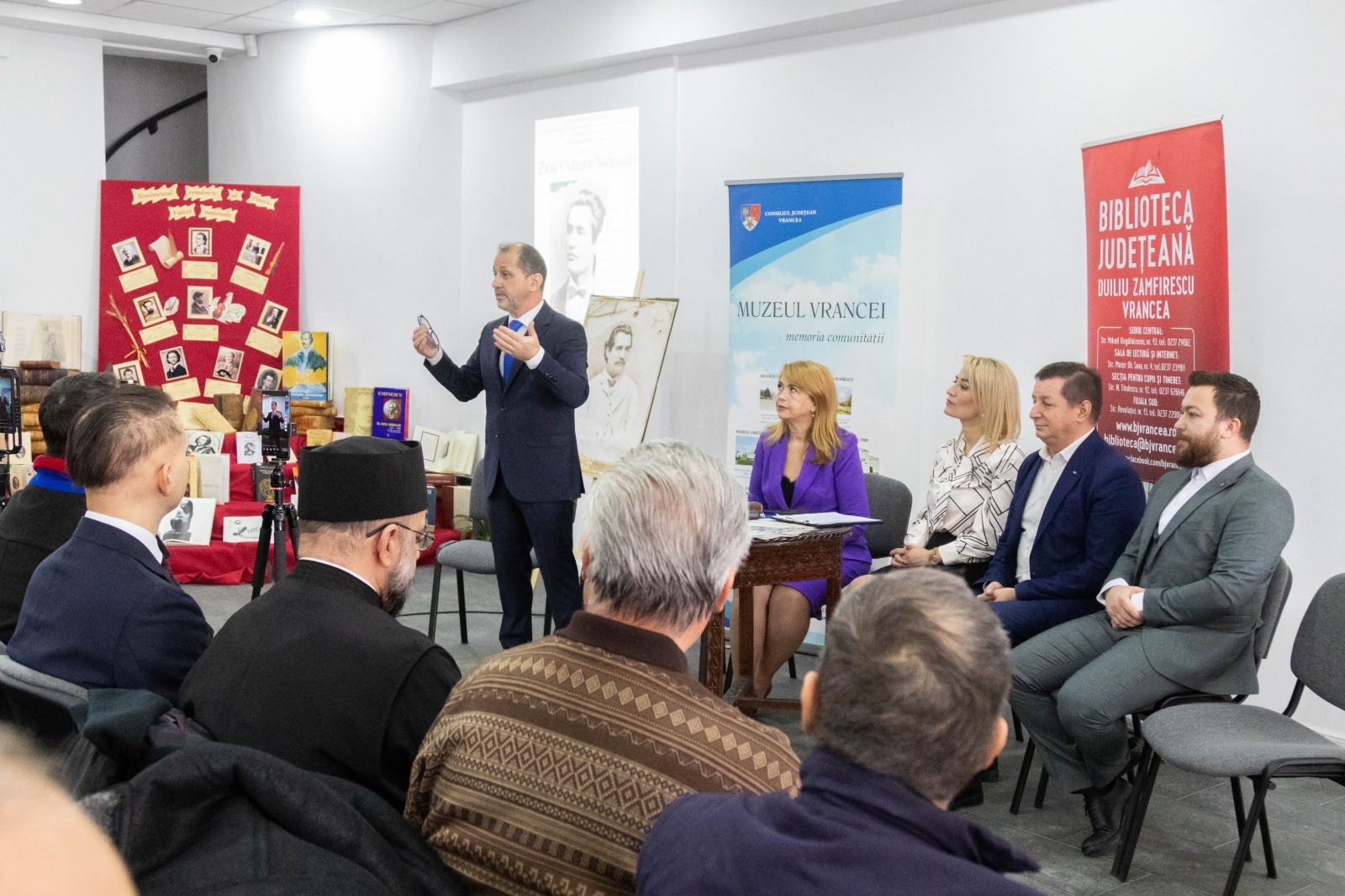 Ziua Culturii Naționale – 15 ianuarie 2024 - Consiliul Judetean Vrancea